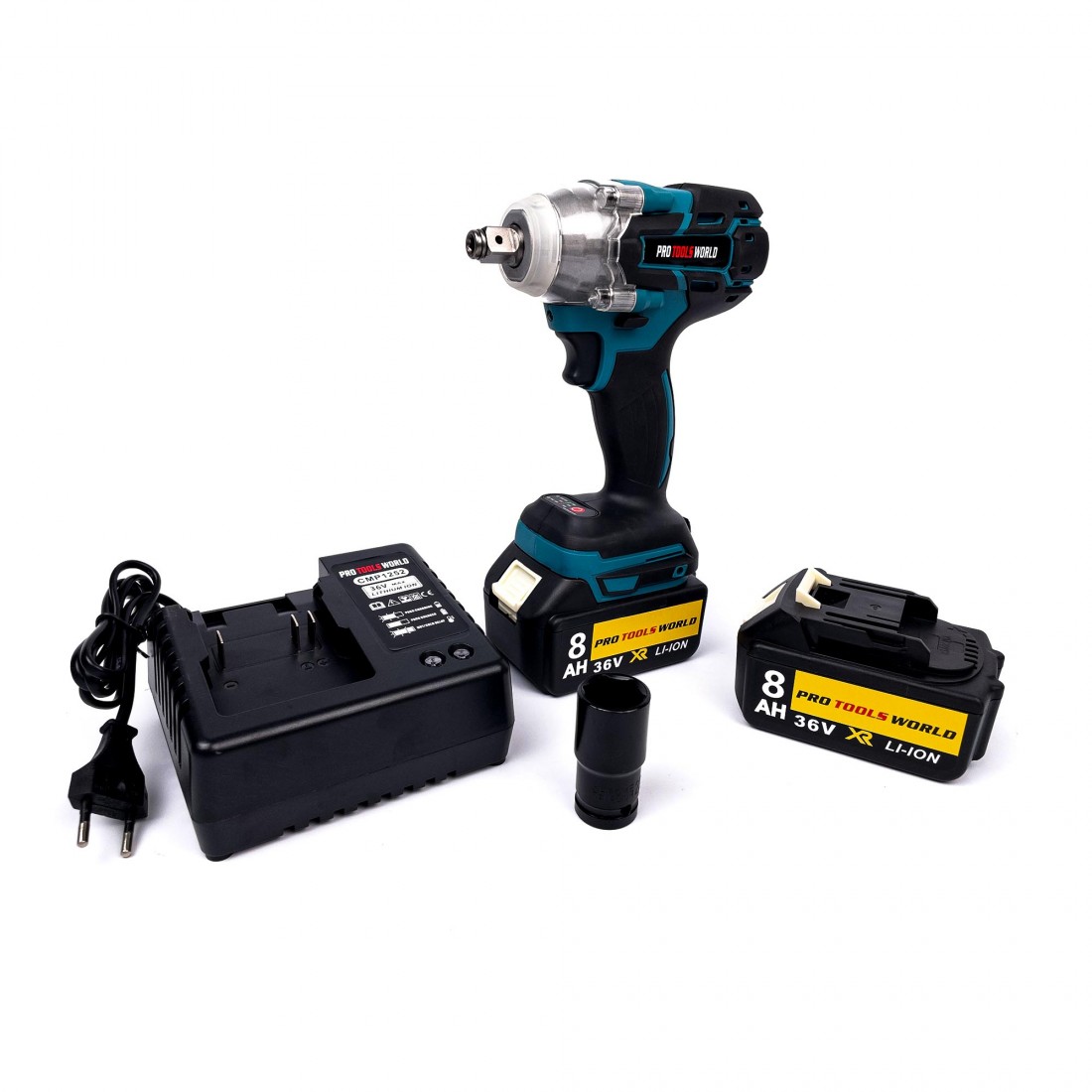 Masina de insurubat (Bormasina) cu Impact ProTools 36V, 8Ah, 2 Acumulatori - ego1252